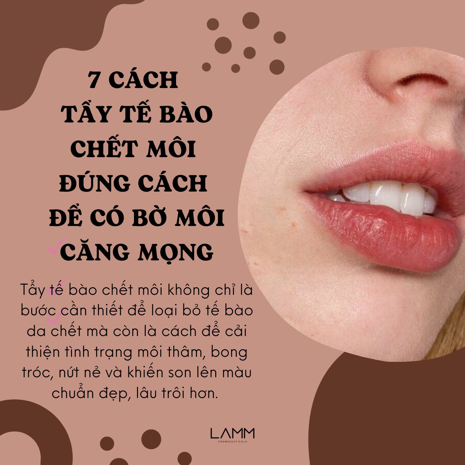 7 CÁCH TẨY TẾ BÀO CHẾT MÔI ĐÚNG CÁCH ĐỂ CÓ BỜ MÔI CĂNG MỌNG